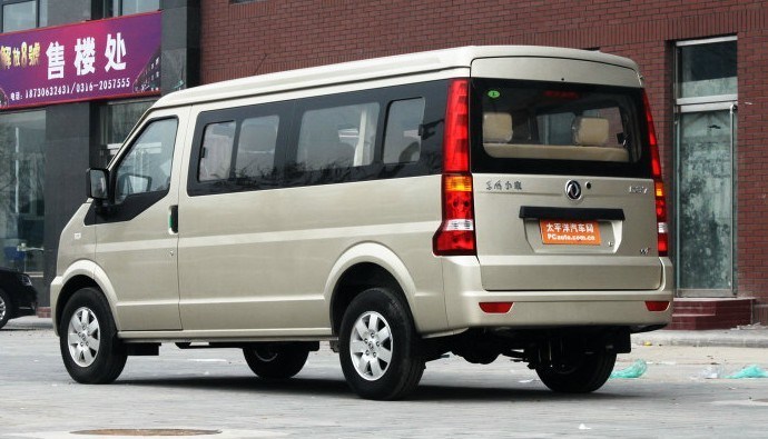 Dongfeng blanco mini Van eléctrico/furgonetas eléctricas C35-LHD del ...